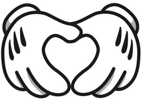 Mickey Hands Mickey Y Mimmi Manos De Mickey Mano De Mickey Mouse Y