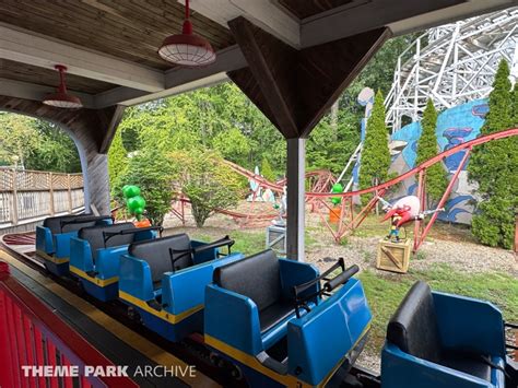 The Great Chase At Six Flags New England Theme Park Archive