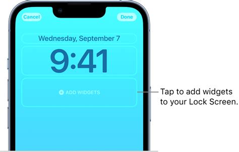 Personalize Your IPhone Lock Screen Apple Support UK