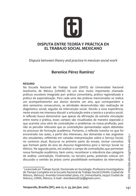Pdf Disputa Entre Teor A Y Pr Ctica