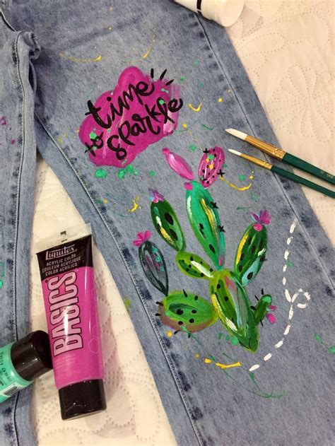 Denim Jacket Diy Paint Painted Denim Jacket Diy Jacket Painted Jeans
