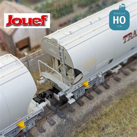 Coffret 2 wagons trémies Nacco et TMF SNCF Ep IV HO Jouef HJ6270