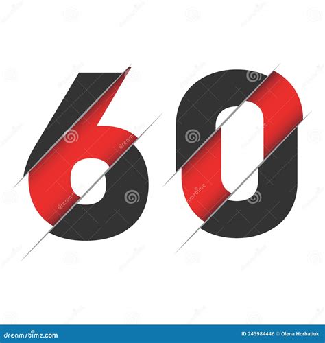 Number Logo Design With A Creative Cut And Black Circle