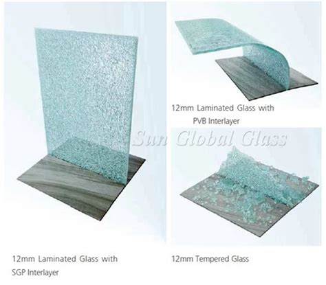 13 52 Low Iron SGP Tempered Laminated Glass 13 52mm Ultra Clear