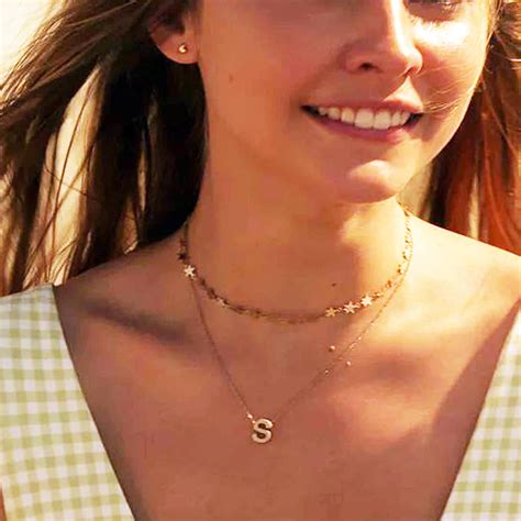 Sarah OBX Jewelry Initial Outer Banks Inspired Choker Necklace OBX