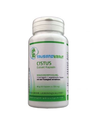 Cistus Zistrose Extrakt 90 Kapseln