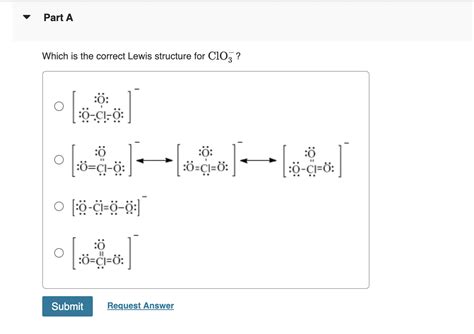 Solved Which Is The Correct Lewis Structure For Clo Chegg