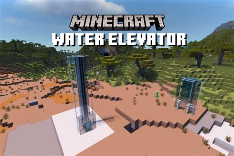 Cómo Hacer Un Elevador De Agua En Minecraft Pixel Busters