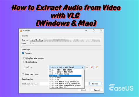 How To Extract Audio From Video Using Vlc On Pc Guide