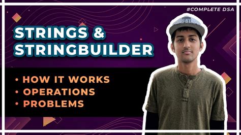 strings and stringbuilder in java youtube