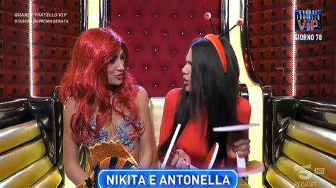 GF Vip 7 Tra Nikita Pelizon E Antonella Fiordelisi Scoppia La Lite