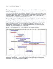 Unit 4 Discussion MG 375 2 Docx Unit 4 Discussion MG375 The Topic I