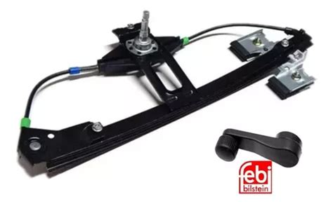 Elevador Manual Trasero Izquierdo Bruck Vw Golf Jetta A