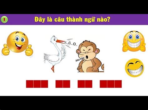 THỬ TÀI Đoán ô chữ thành ngữ tục ngữ BỔ ÍCH VUI NHỘN YouTube