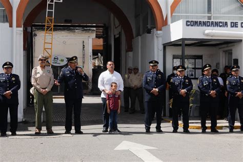 Tramits Alcalde Renán Barrera reconoce la labor las y los policías de