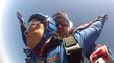 Padobranski Sportski Klub Slobodan Pad Tandem Skok Tamara Sladic