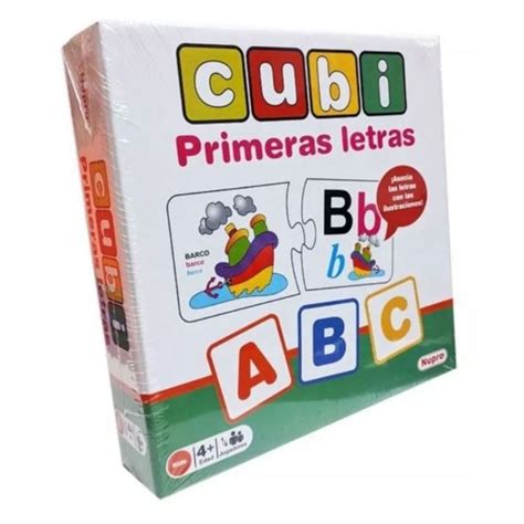 Cubi Primeras Letras Juego De Mesa Didáctico NUPRO JUEGOS DE MESA