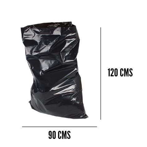 Bolsa negra para basura 90120 centímetros Qroclean Artículos de