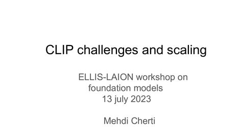 clip challenges and scaling speaker deck