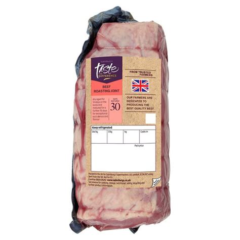Sainsbury S 30 Days Matured British Beef Roasting Joint Taste The