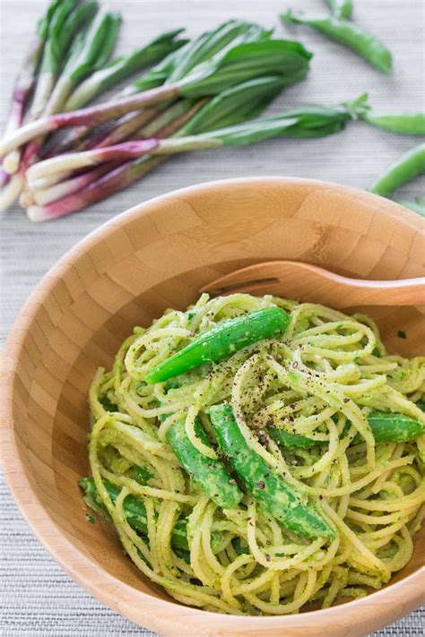 Creamy Ramp Pesto Recipe