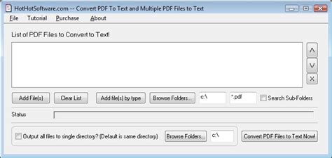 convert pdf to text and multiple pdf files to text