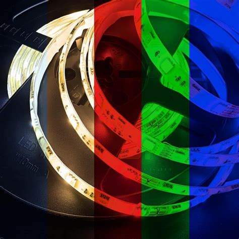 Kit ruban LED RGB CCT 60LED m étanche 2m50 piles avec télécommande