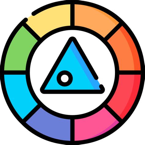 Colors Wheel Special Lineal Color Icon