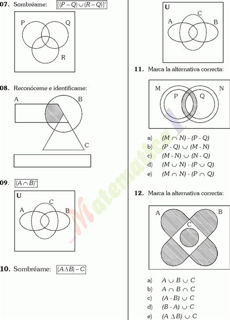 Problemas Resueltos Diagrama De Venn Ejemplos Conjuntos Diagramas