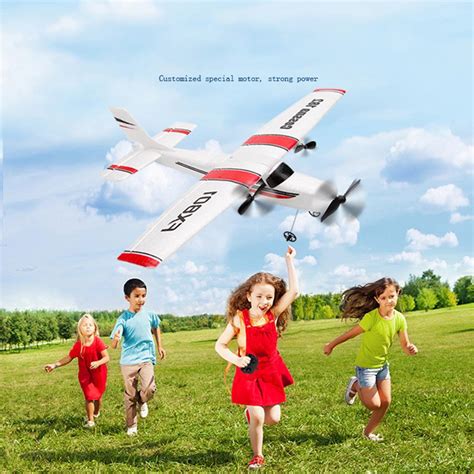 Cessna 182 FX801 310mm Wingspan Remote Control DIY RC Airplane Aircraft