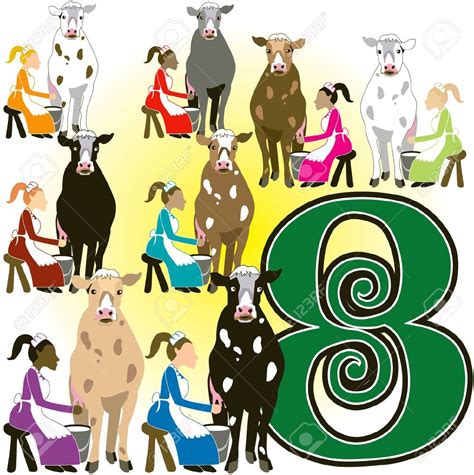 The Days Of Christmas Vector Illustration There Is One For