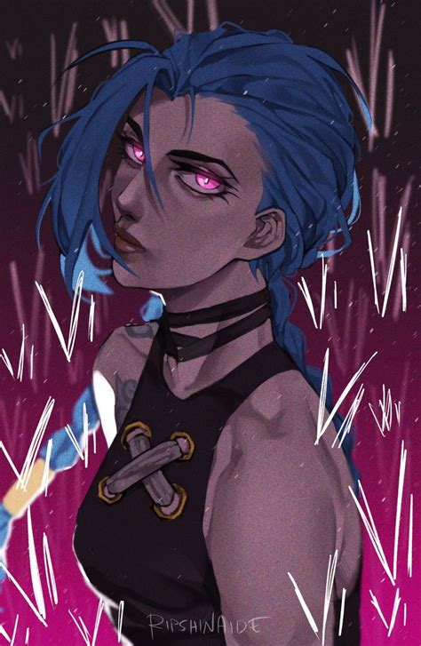 Jinx By RIPShinaide On DeviantArt Jinx League Of Legends League Of