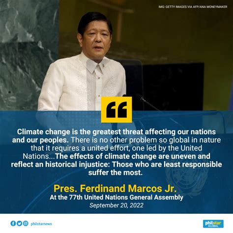 Philstar On Twitter Marcos Urges Rich Nations To Cut Greenhouse