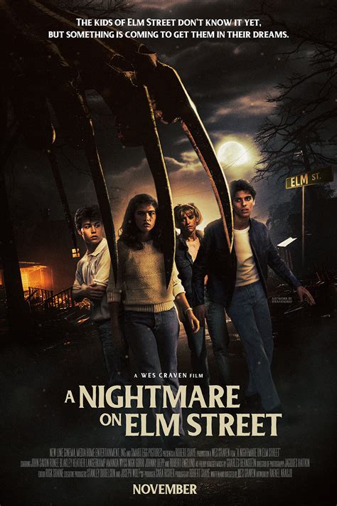 A Nightmare On Elm Street 1984 Alternative Poster Poster By Rafael