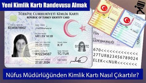 Kimlik Kartı Randevusu Almak ve Kimlik Kartı Nasıl Çıkartılır Borcum