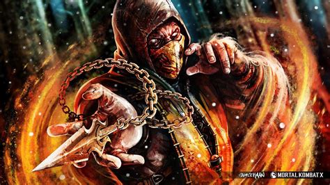 MK 11 Scorpion Wallpapers Top Free MK 11 Scorpion Backgrounds