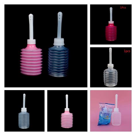 1PC Enema Rectal Syringe Vaginal Rinse Plug Anal Vaginal Shower Cleaner
