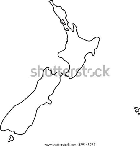 New Zealand Map Coloring Page Coloring Pages