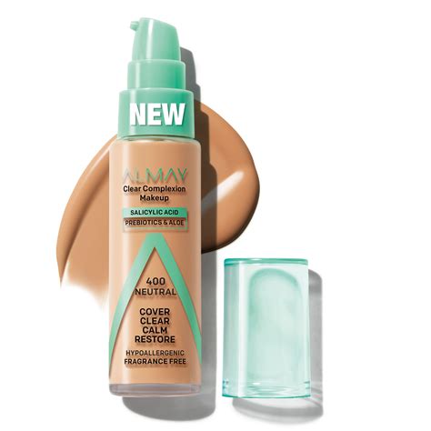 Almay Clear Complexion Acne Foundation Salicylic Acid Medium