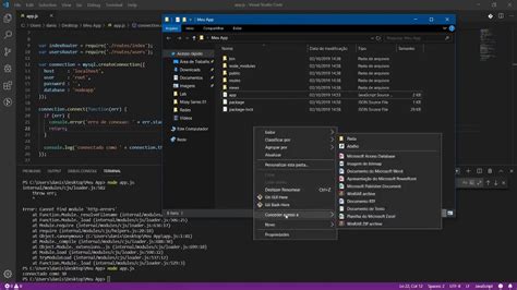 Utilizando Banco De Dados Mysql Nodejs Youtube