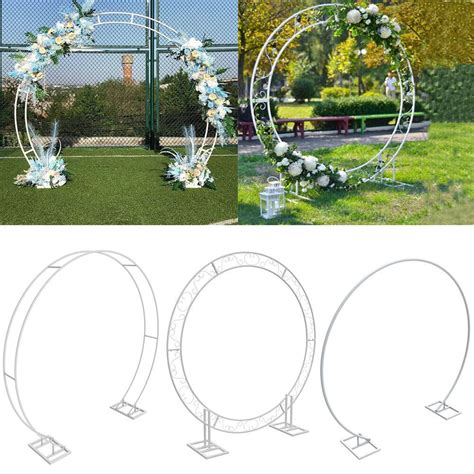 Huge Round Wedding Arch Frame Super Sturdy Circle Festival Background