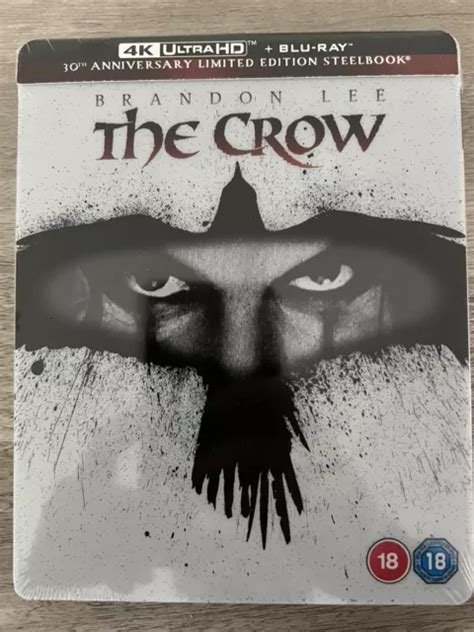 THE CROW 30TH Anniversary Zavvi Exclusive Limited Edition 4K Ultra HD