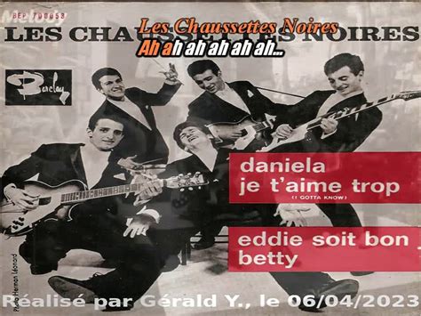 Les Chaussettes Noires Eddy Mitchell Daniela Clip 1962 karaoké