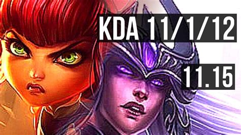 ANNIE Vs SYNDRA MID Rank 1 Annie 11 1 12 68 Winrate Legendary