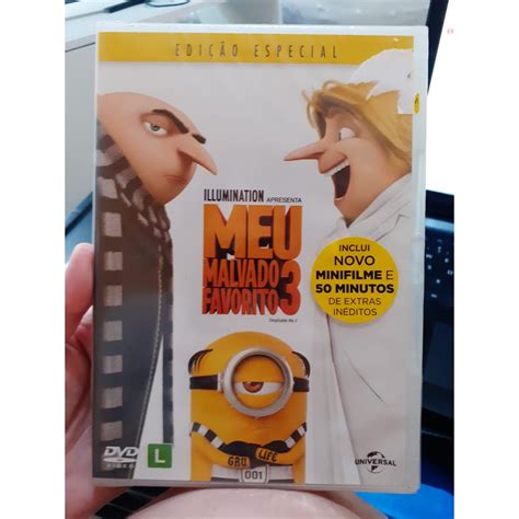 Dvd Meu Malvado Favorito Lacrado Shopee Brasil