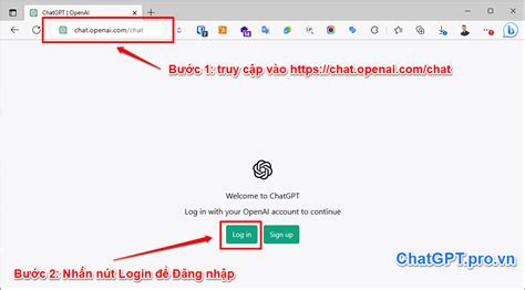 Hướng dẫn đăng nhập ChatGPT mua từ ChatGPT Vietnam Repu trong 2 bước