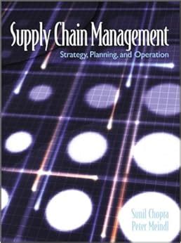 Supply Chain Management Strategy Planning And Operation Amazon Co Uk