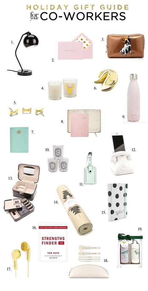 The Holiday Gift Guide For Coworkers Is Featured In This Post It Up