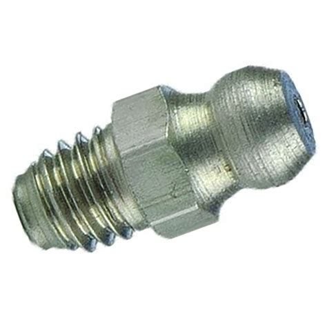 1 4 BSPT STRAIGHT GREASE NIPPLE STAINLESS STEEL Pneumatics Direct