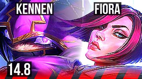 KENNEN Vs FIORA TOP 11 Solo Kills Godlike 39k DMG EUW